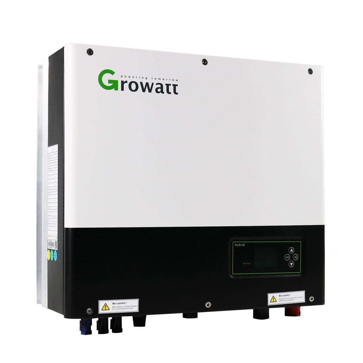 Growatt SPH10000TL3-BH-UP 10kW Hybrid Wechselrichter 3-phasig inklusive Smart Meter TPM-E 3 ...