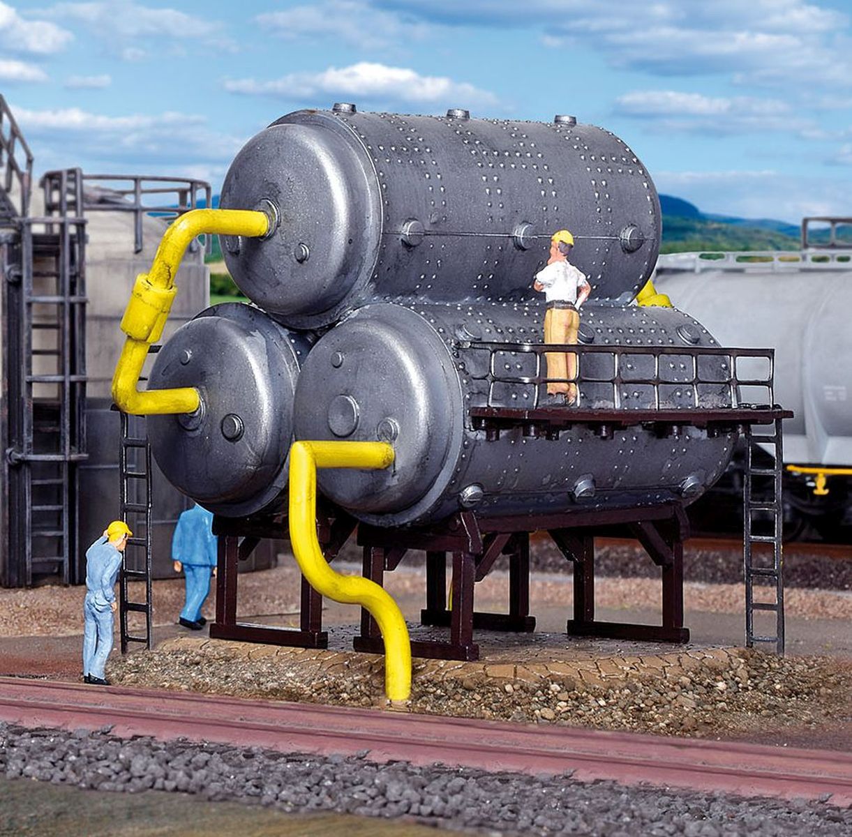 Vollmer 45520 - Liegender Kessel