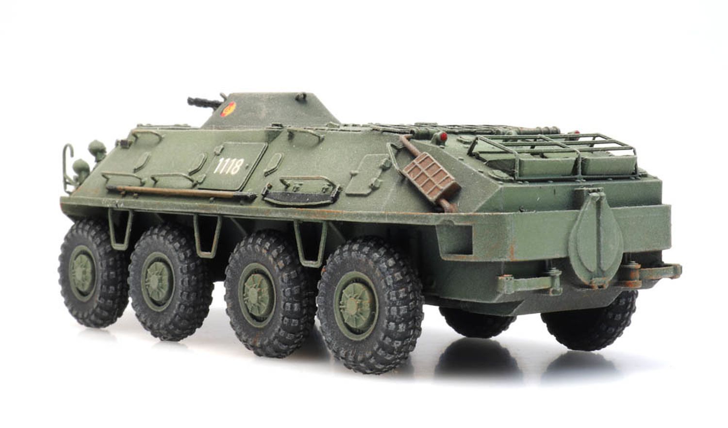 Artitec 6870287 - Panzer BTR 60PB/SPW 60PB 'NVA' Eisenbahntransport