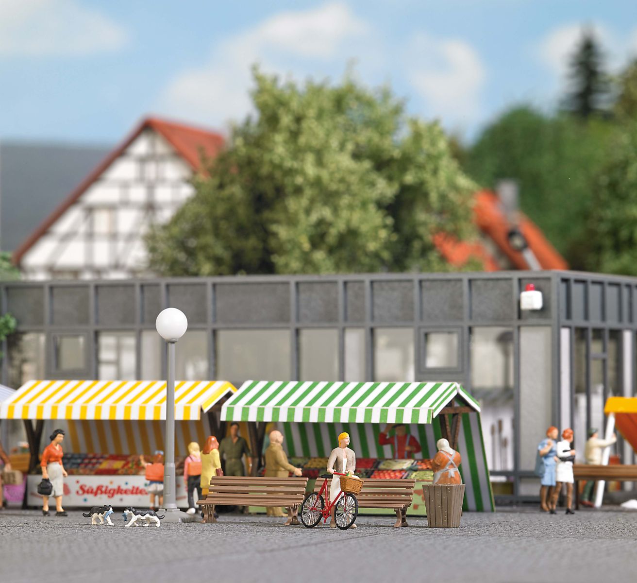 Busch 7997 - Action-Set: Gemüseeinkauf