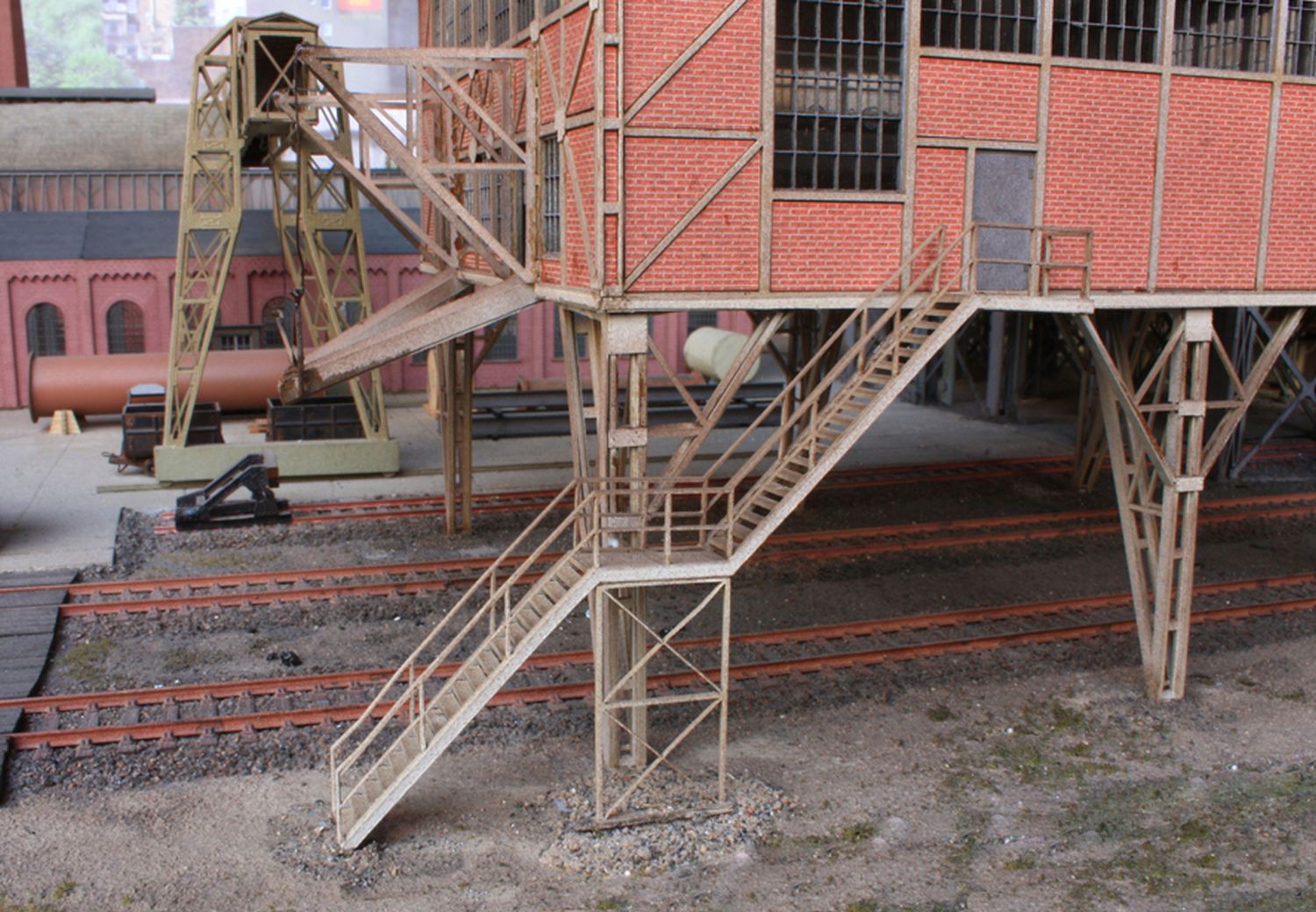 Joswood 40069 - Treppe mit Absatz