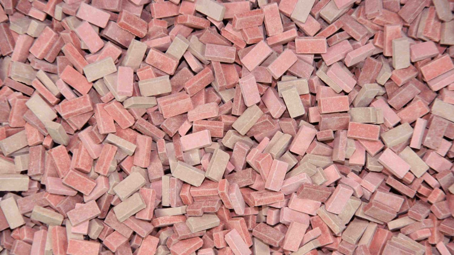 Juweela 28032 - Ziegel, Normalformat, ziegelrot Mix, 6000 Stück, 1:87, H0