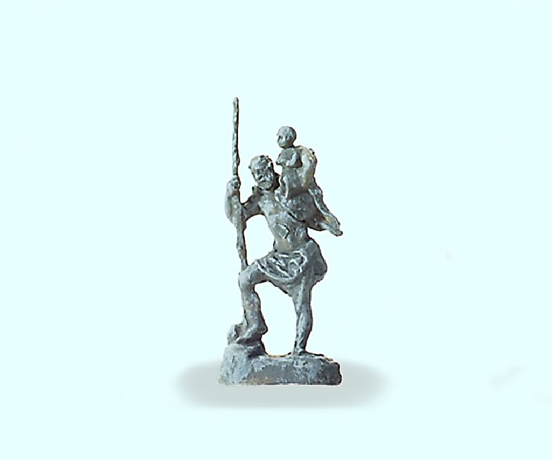 Preiser 29102 - Statue Sankt Christophorus