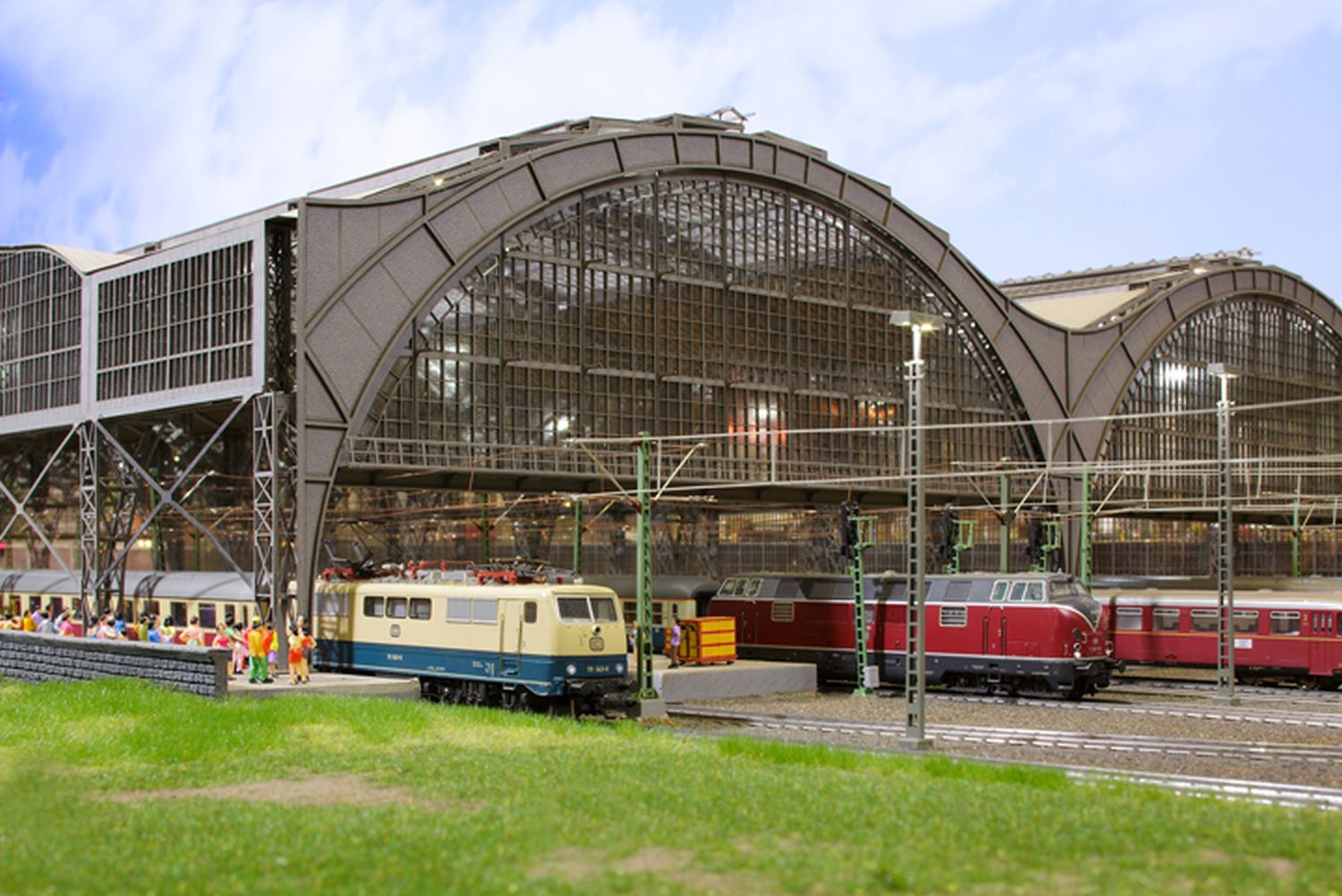 Joswood 19020 - Haupthalle Bahnhof Leipzig