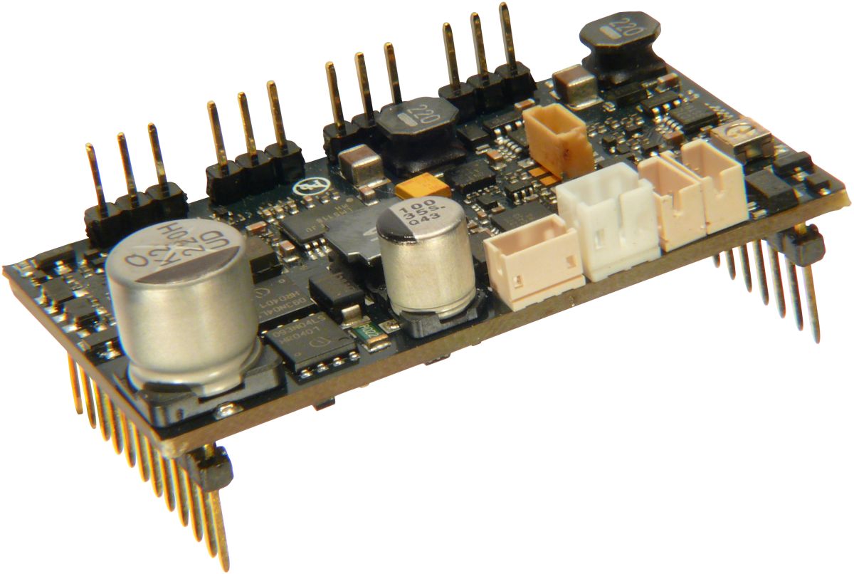 ZIMO MX696KV - Sounddecoder 5A, 15 Funktionsausg., 4 Servoausgänge ...