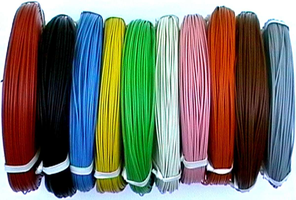 Muldental 51416 - Litze, D=1,1mm, 0,14mm², 10m, rosa