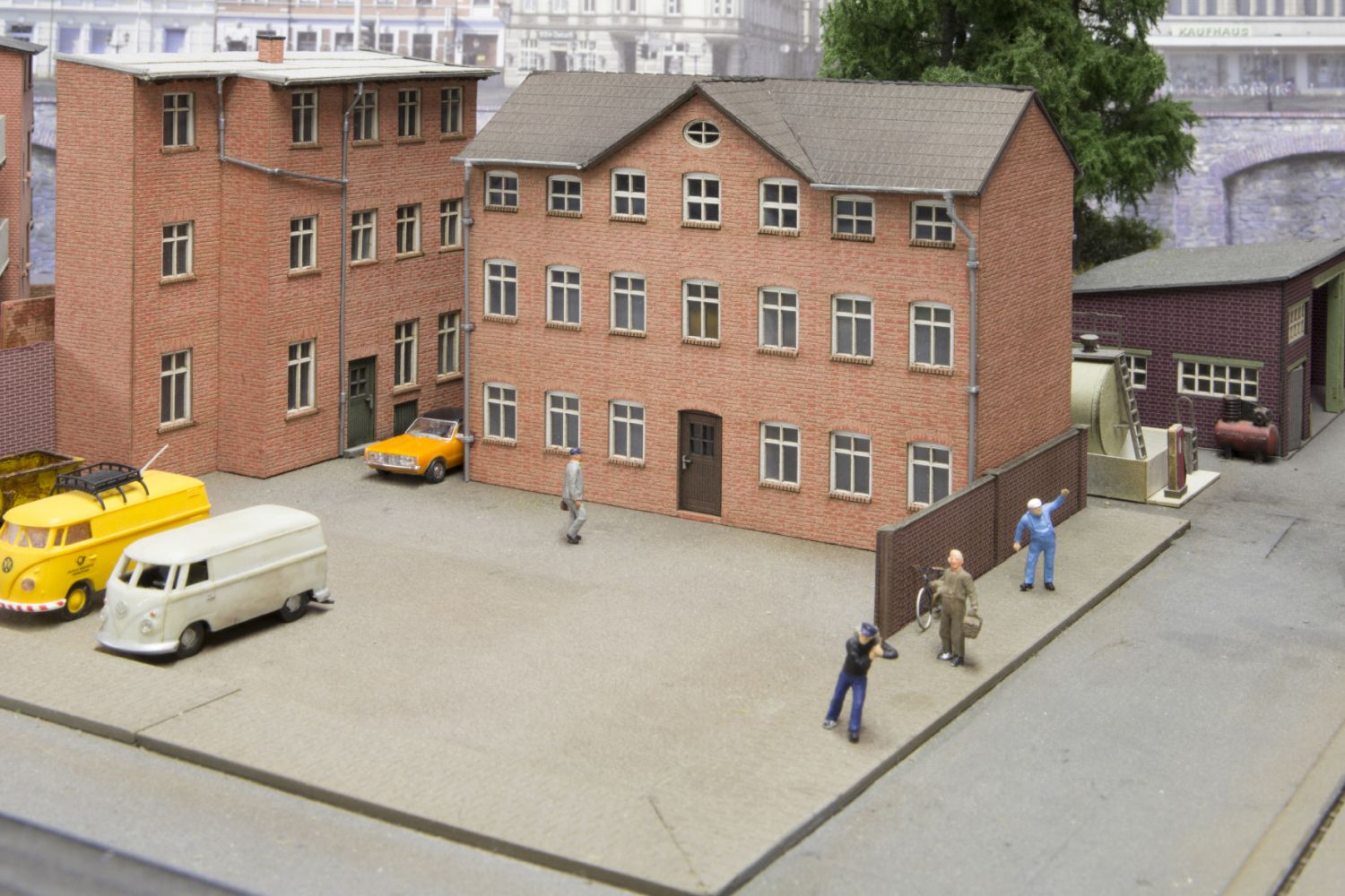 Joswood 21037 - Hinterhofgebäude II, 3D Ziegel