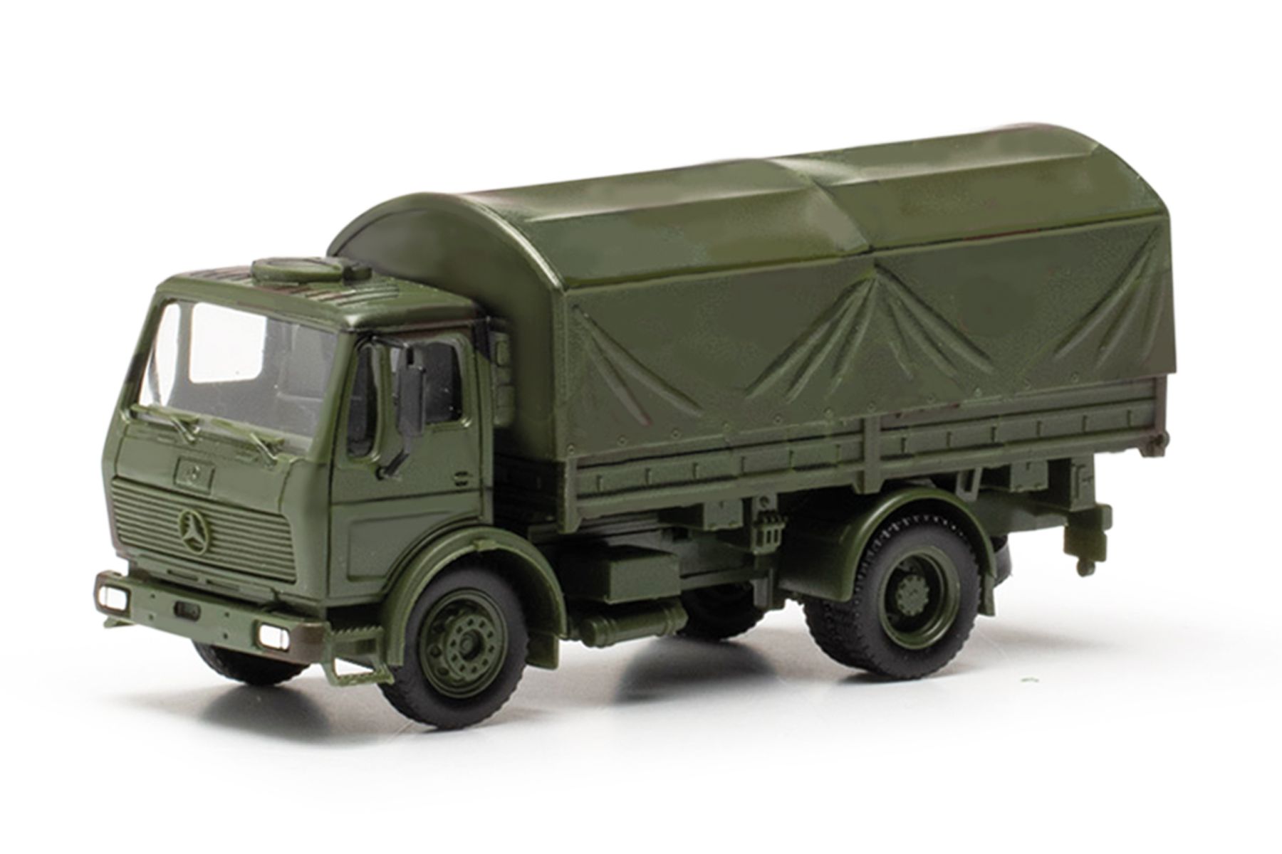 Herpa 747073 - Mercedes-Benz NG LKW 5t Pritschen-LKW mit Rundplane ...