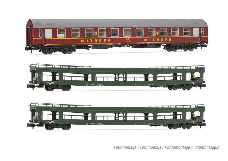 Arnold HN4364 - 3er Set Personenwagen, DB, Ep.IV 'TEE Bavaria'