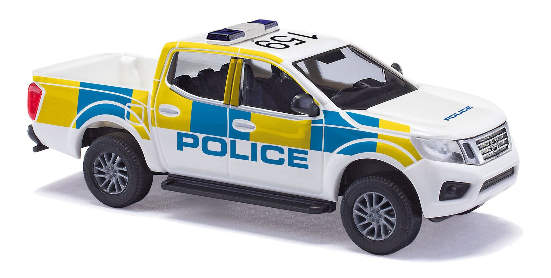 Busch 53728 - Nissan Navara Police, Polizei England, 2015