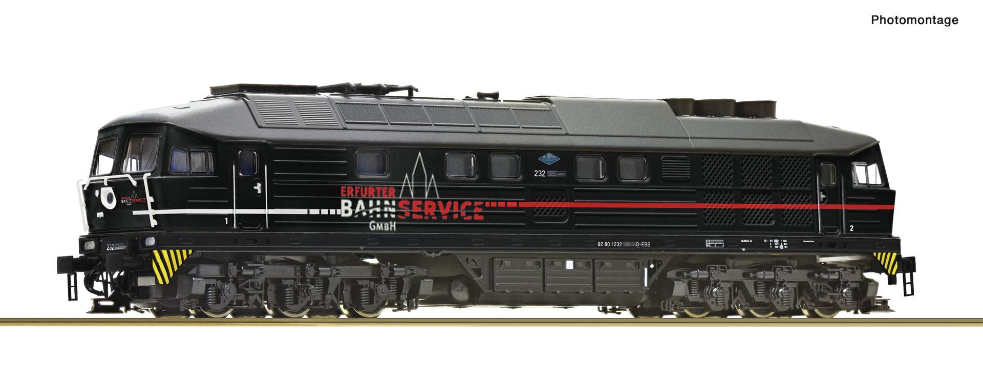 Roco 7390005 - Diesellok BR 232, EBS, Ep.VI, DC-Sound