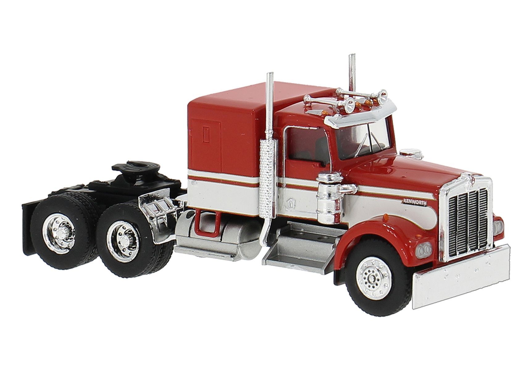 Brekina 86251 - Kenworth W900 Sattelzugmaschine, rot/weiß