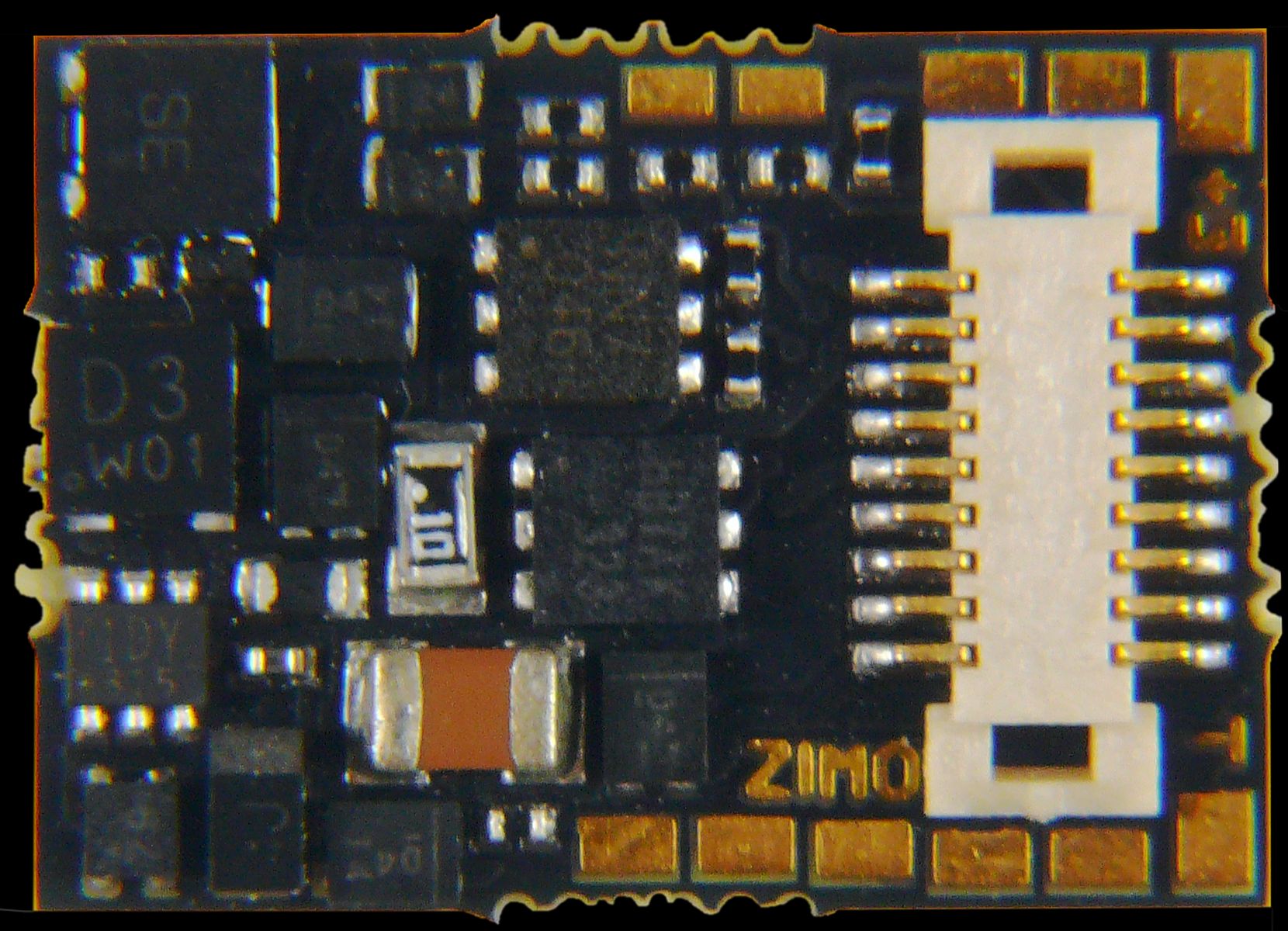 ZIMO MX618N18 - Decoder 0,7A, 4 Funktionsausgänge, Next18 direkt