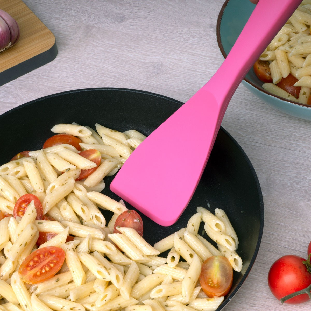 LURCH Smart Tool Flipper Spatula 28cm silicone | Grape | 00240024