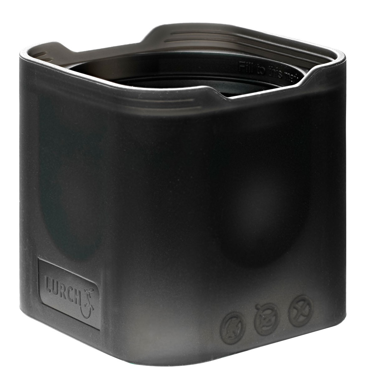 LURCH ICE FORMER Ball Ø6cm 2erSet schwarz Eiswürfelform mit Deckel ...