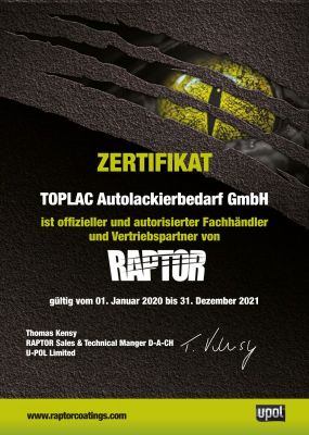 Raptor Lack | TOPLAC eShop