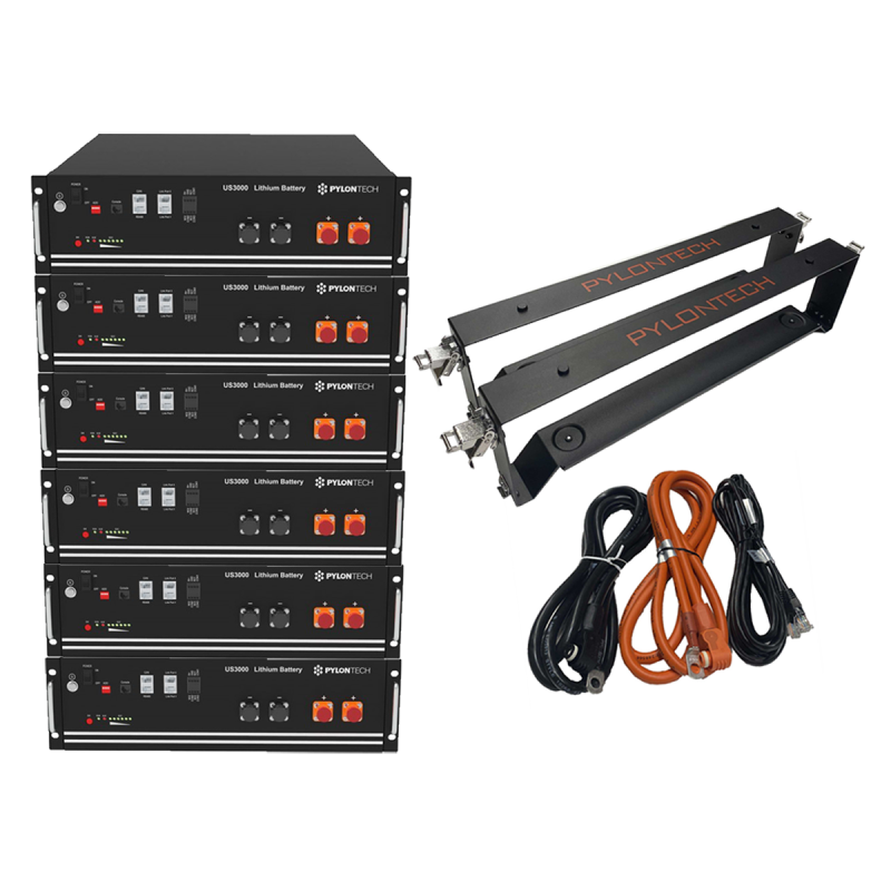 Pylontech 10 kWh Solarspeicher Lithium LiFePO4 inkl. Kabel und BMS online bestellen ...