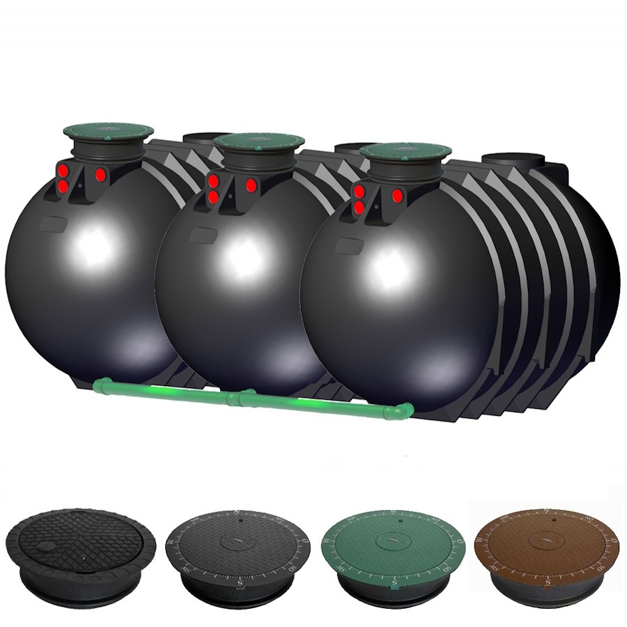 Wassertank unterirdisch von RWT Koops