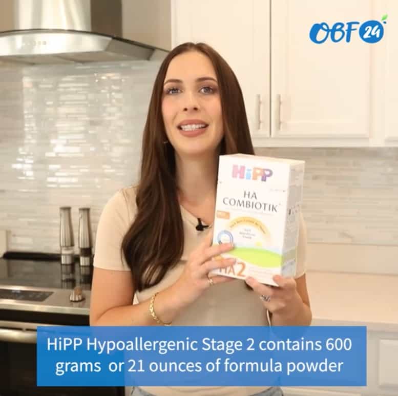 HiPP HA Stage 2 Organic Formula // ☝ Save $90 on 1st Order // OBF24