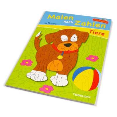 Malen nach Zahlen - Tiere