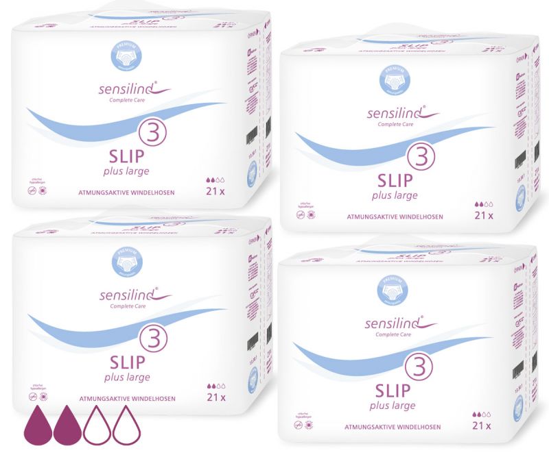 Sensilind SLIP - PLUS - Large (L3) - Senioren Windeln