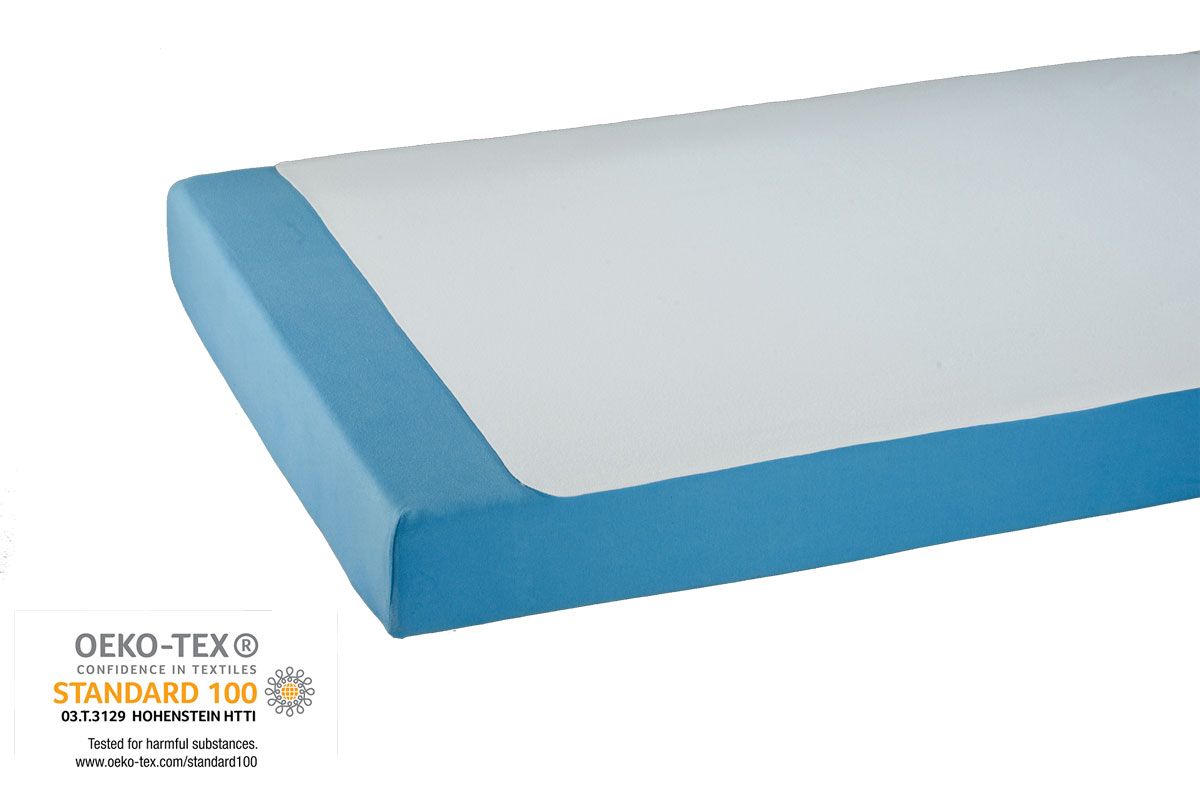 Suprima Bettauflage, einseitig Molton beschichtet, Unterseite PVC von ...