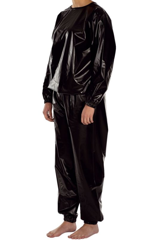 Suprima PVC-Schlafanzug, Pyjama Oberteil und Hose, alle Farben 9612