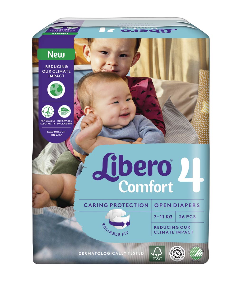 Libero Comfort Fit Gr 4 Maxi 7-14Kg 29 Windeln im Einzelpack