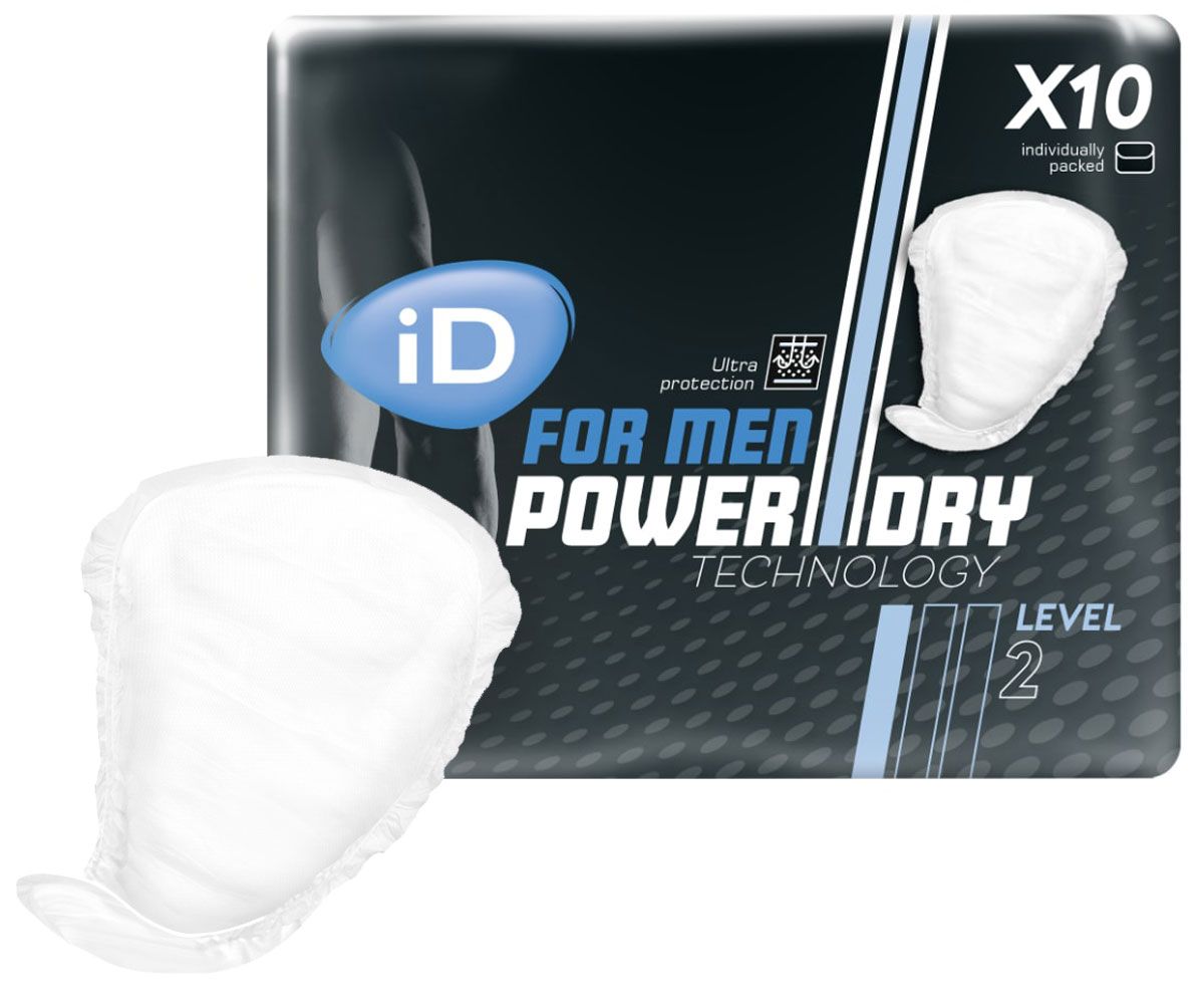 iD For Men Level 2 - Inkontinenzeinlagen für Männer - 430ml