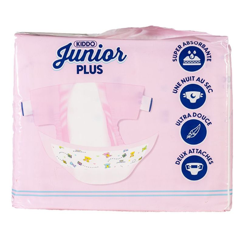 Kiddo Junior Plus Pink - bunte Folienwindeln für Erwachsene - M | L