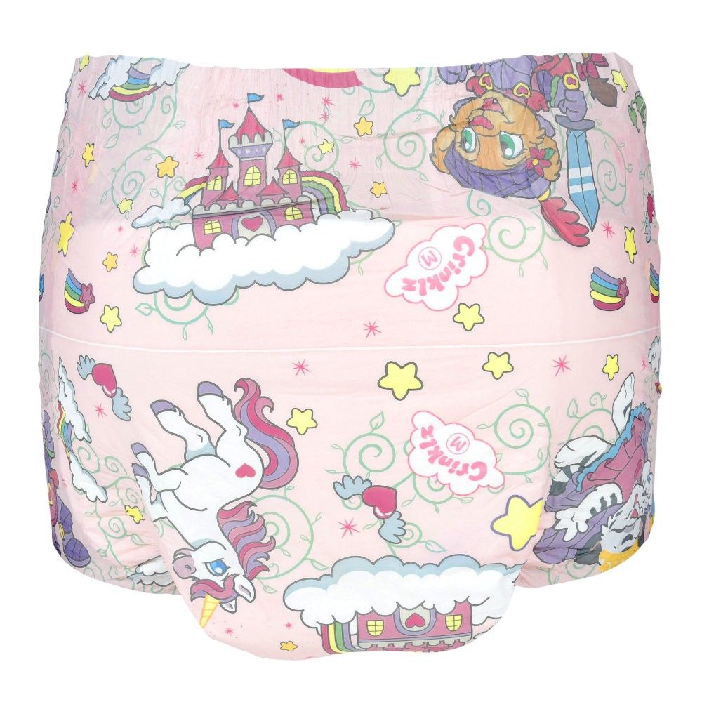 Crinklz Fairy Tale - bunte Windeln - Größe Medium - für Erwachsene
