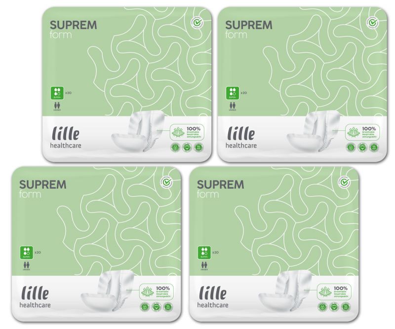 SUPREM FORM - SUPER PLUS - Inkontinenzvorlagen, 80 Stück