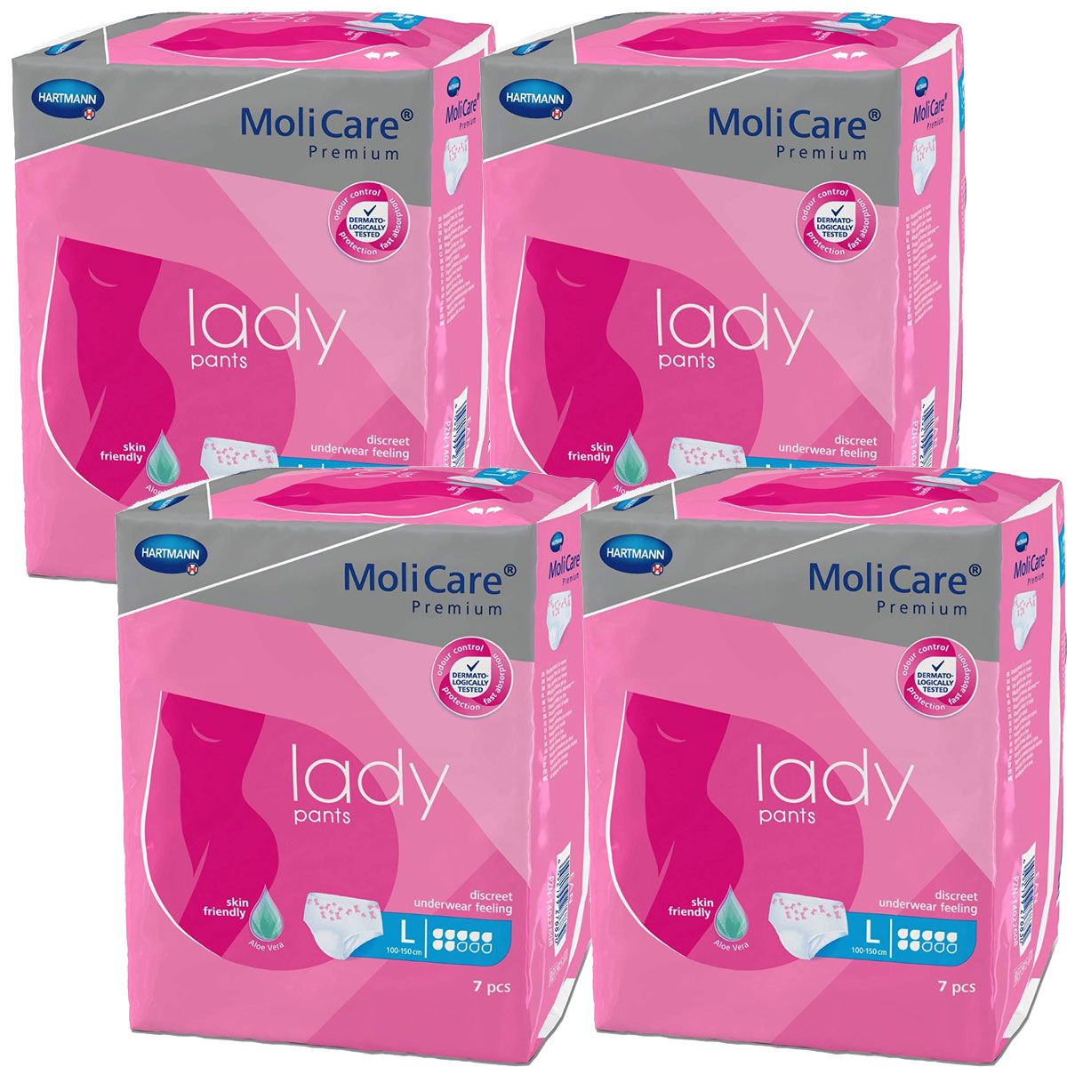 HARTMANN MoliCare® Pants for Lady - 7 Tropfen - Large (4x7 Stück)