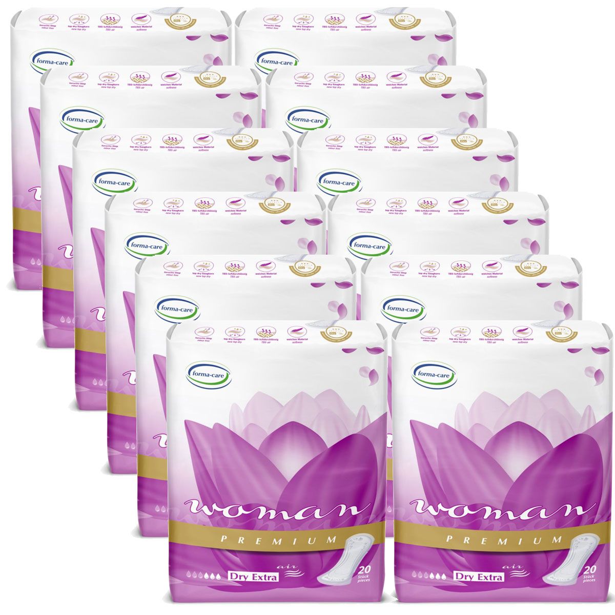 Forma-Care Woman Premium Dry EXTRA Einlagen - Ladyeinlagen