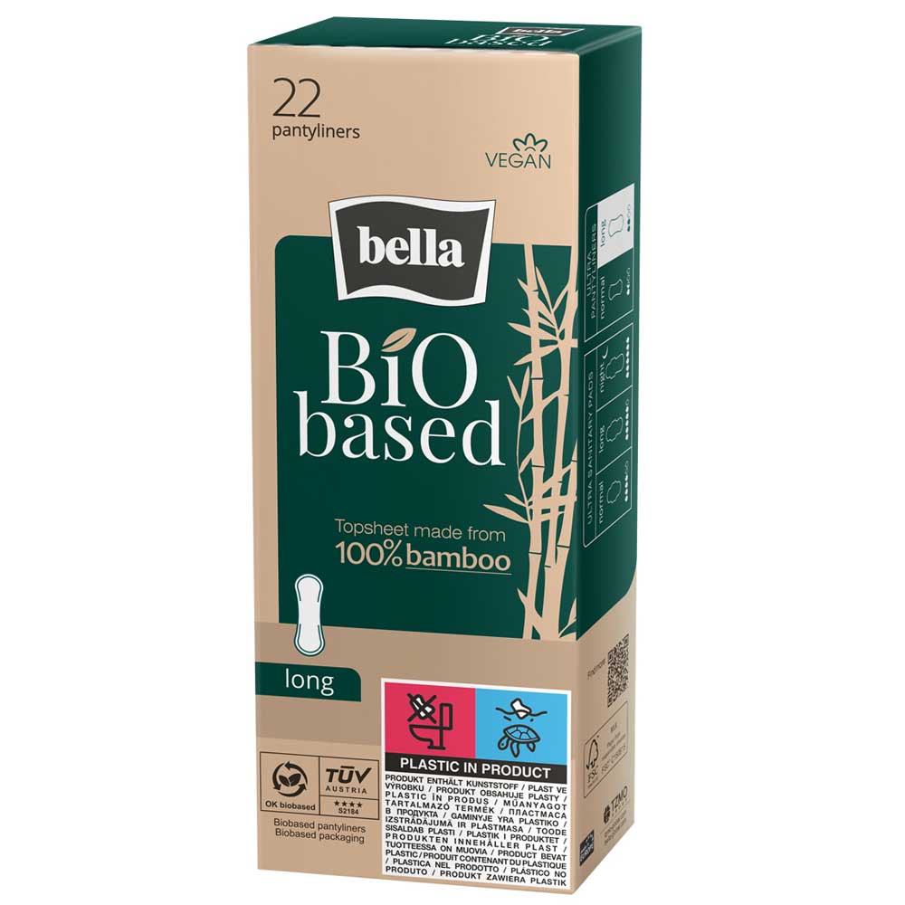 Bella BIO based - Slipeinlagen - LONG - 28 St. Pack
